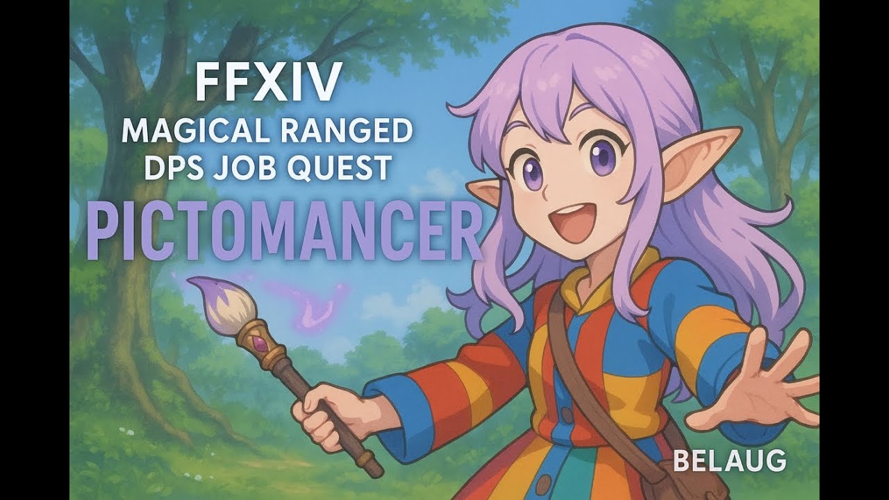 【FFXIV｜Job Quest (DT｜Magical Ranged DPS｜Pictomancer #02)】Mind over ...