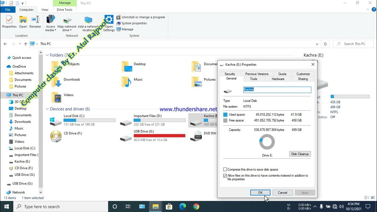 What is file system | How to check file system of your computer - YouTube