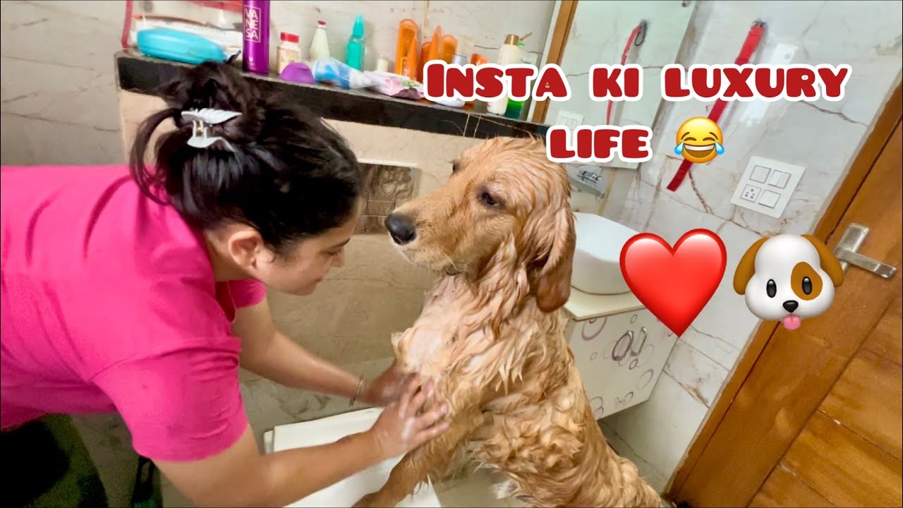 Insta Kaise Nahata Hai 😂 Vlog Sibbu Giri Youtube