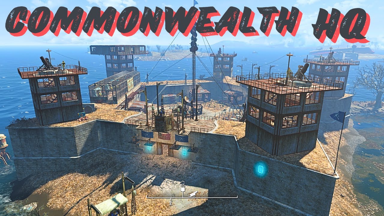 Fallout 4 Castle Rebuild & Survival Test Settlement Empire 3 - YouTube