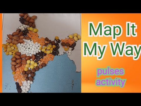 Map it my way pulses activity india map states #davschool #social # ...