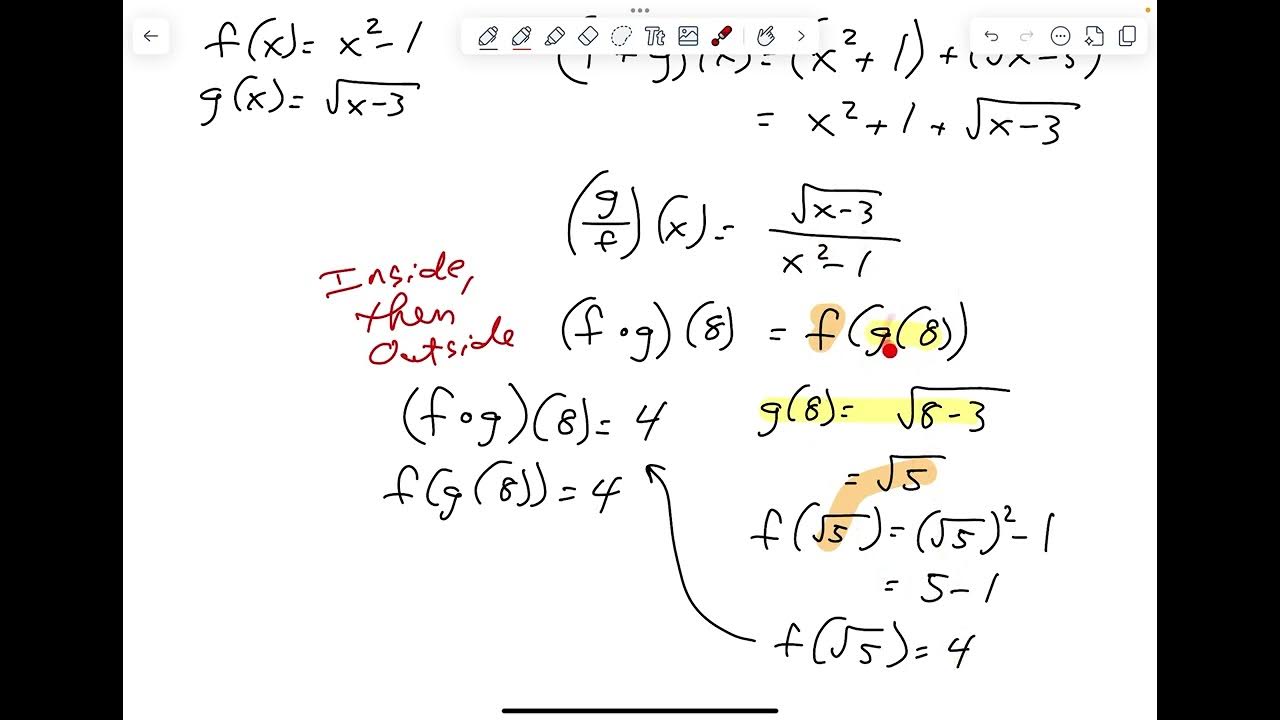 Function Compositions Intro - YouTube