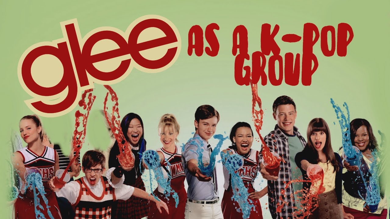 GLEE as K-POP GROUP - YouTube