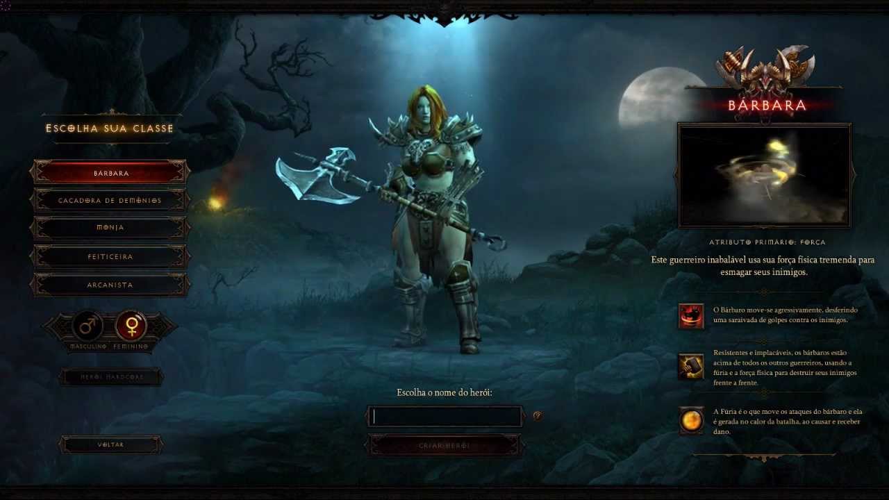 Gameplay Diablo 3 - Minutos iniciais (Bárbara) - YouTube