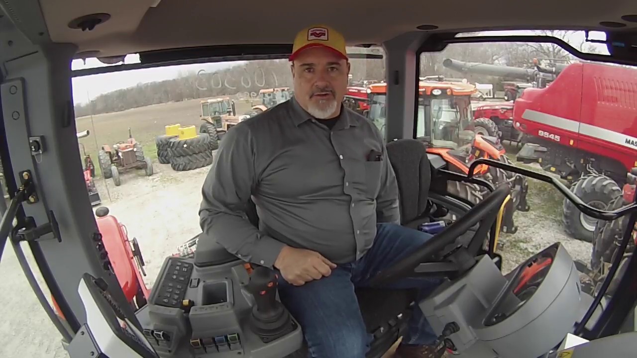 Operating a new Versatile Tractor - A look at all the controls - YouTube