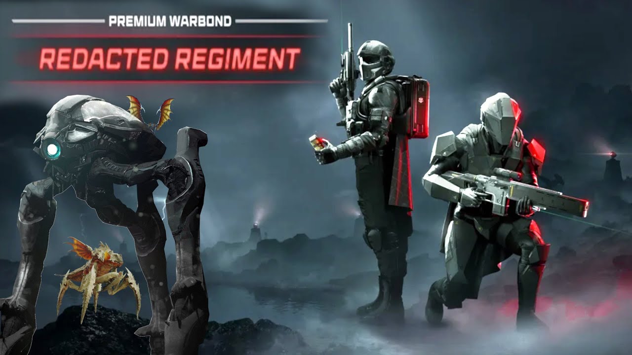 Helldivers 2 Redacted Regiment C4 and Lure Mines against Bugs ...