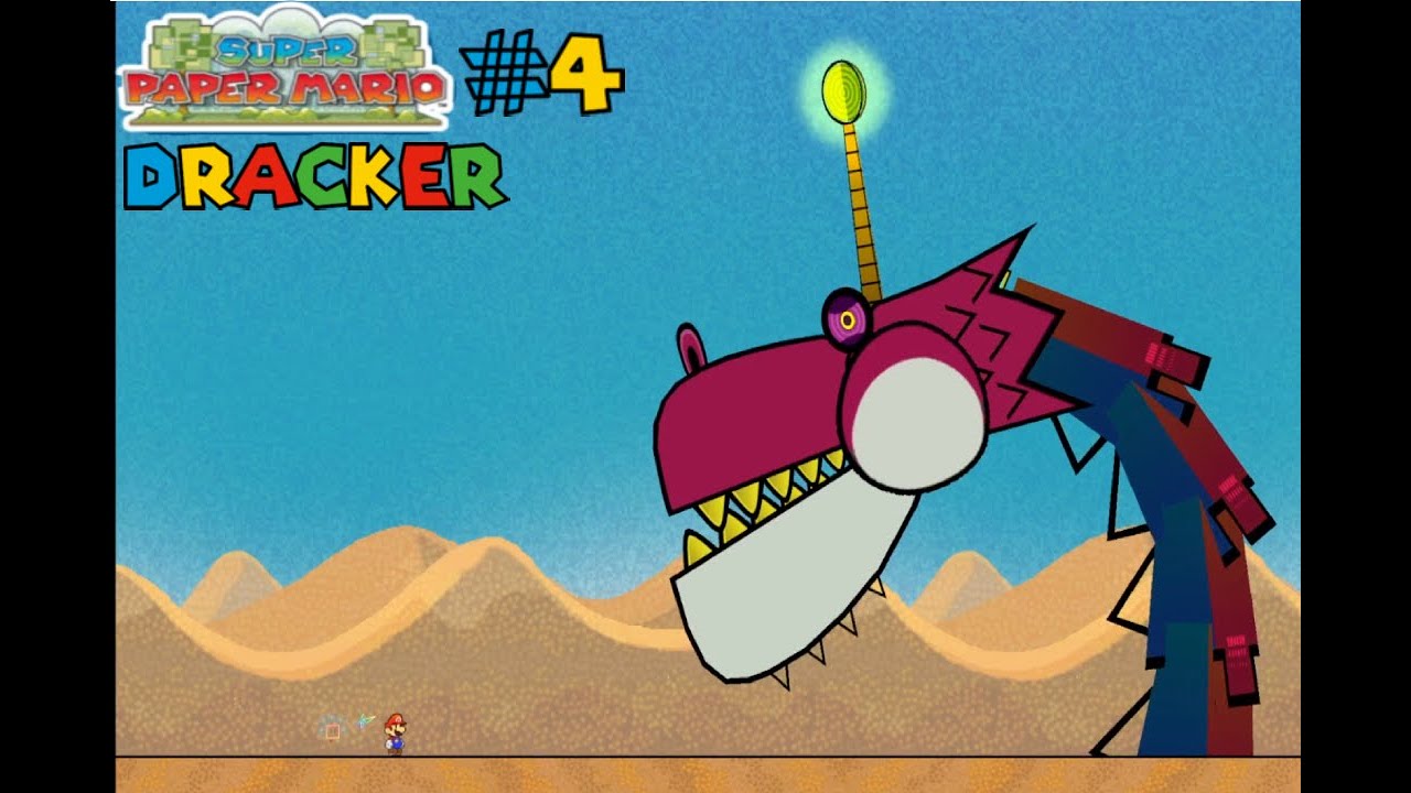 Super Paper Mario [Parte 4 - Dracker] - YouTube