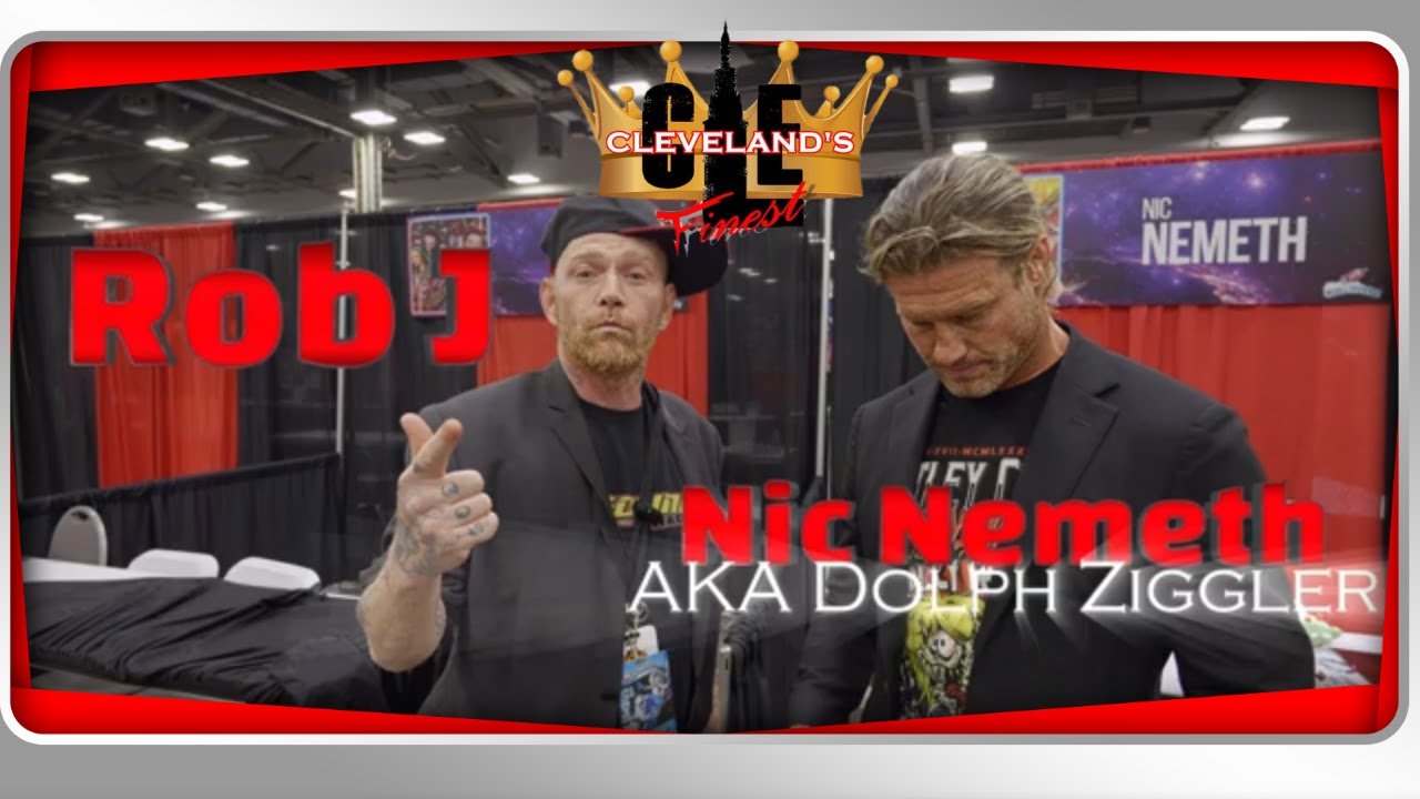 Cleveland's Finest: Rob J hangs out with Nic Nemeth #wwe #galaxycon # ...