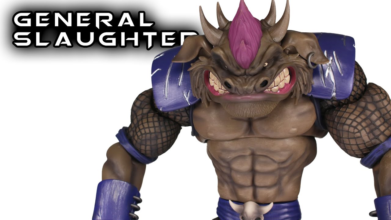 Premium DNA GENERAL SLAUGHTER Battletoads Action Figure Review - YouTube