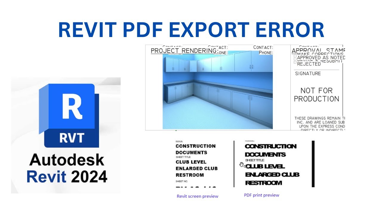 Revit Text overlapping in print preview and printing to PDF in Revit Error - YouTube
