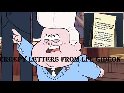 Gravity Falls: All Creepy Letters From Lil Gideon - YouTube