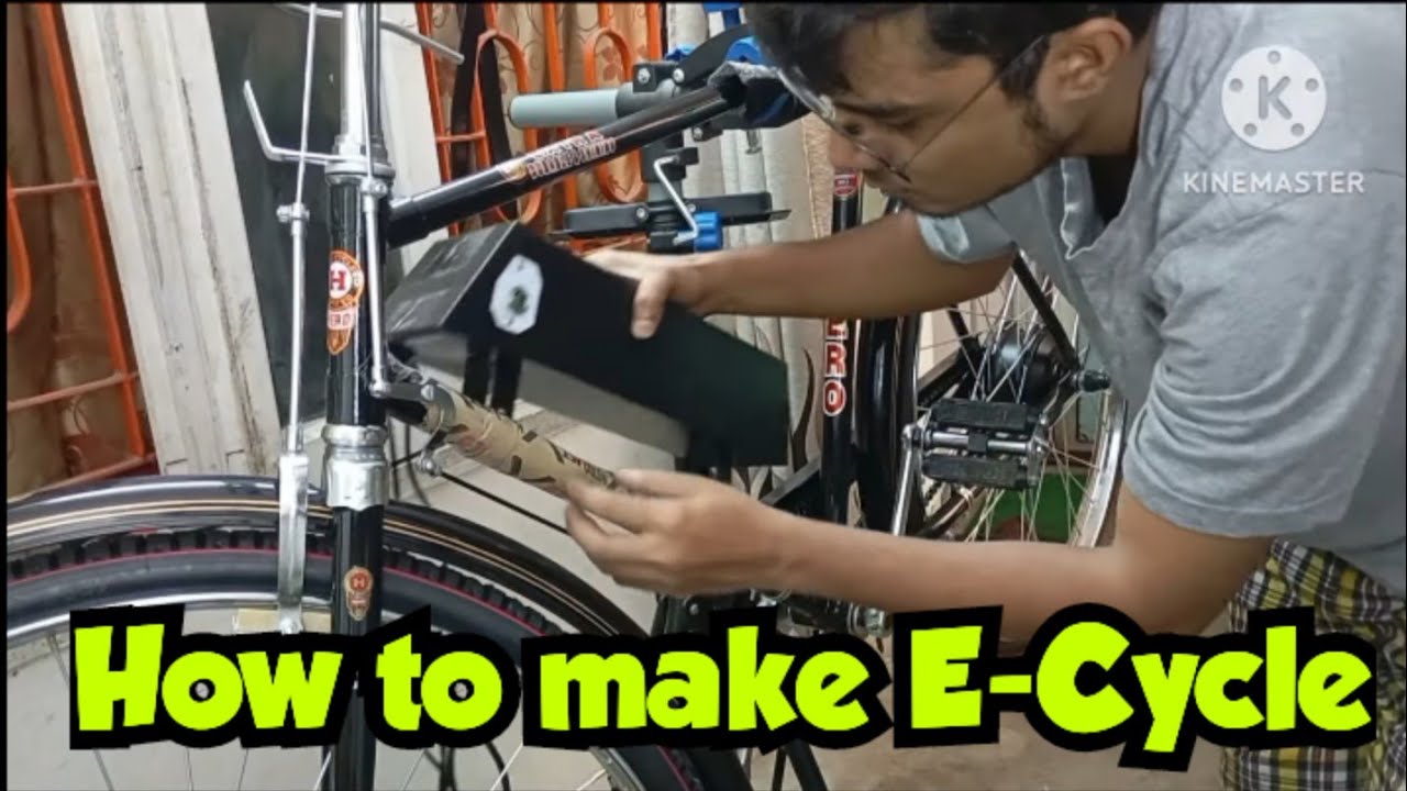 Make Electric cycle at home || DESI ELECTRIC CYCLE - YouTube
