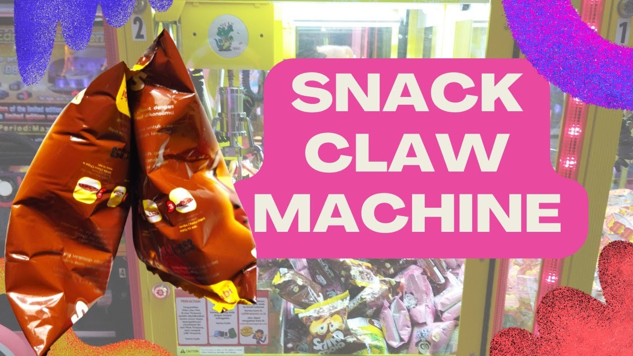 Bermain Mesin Capit Dapat Sereal Snack Cokelat | Playing the Chocolate ...