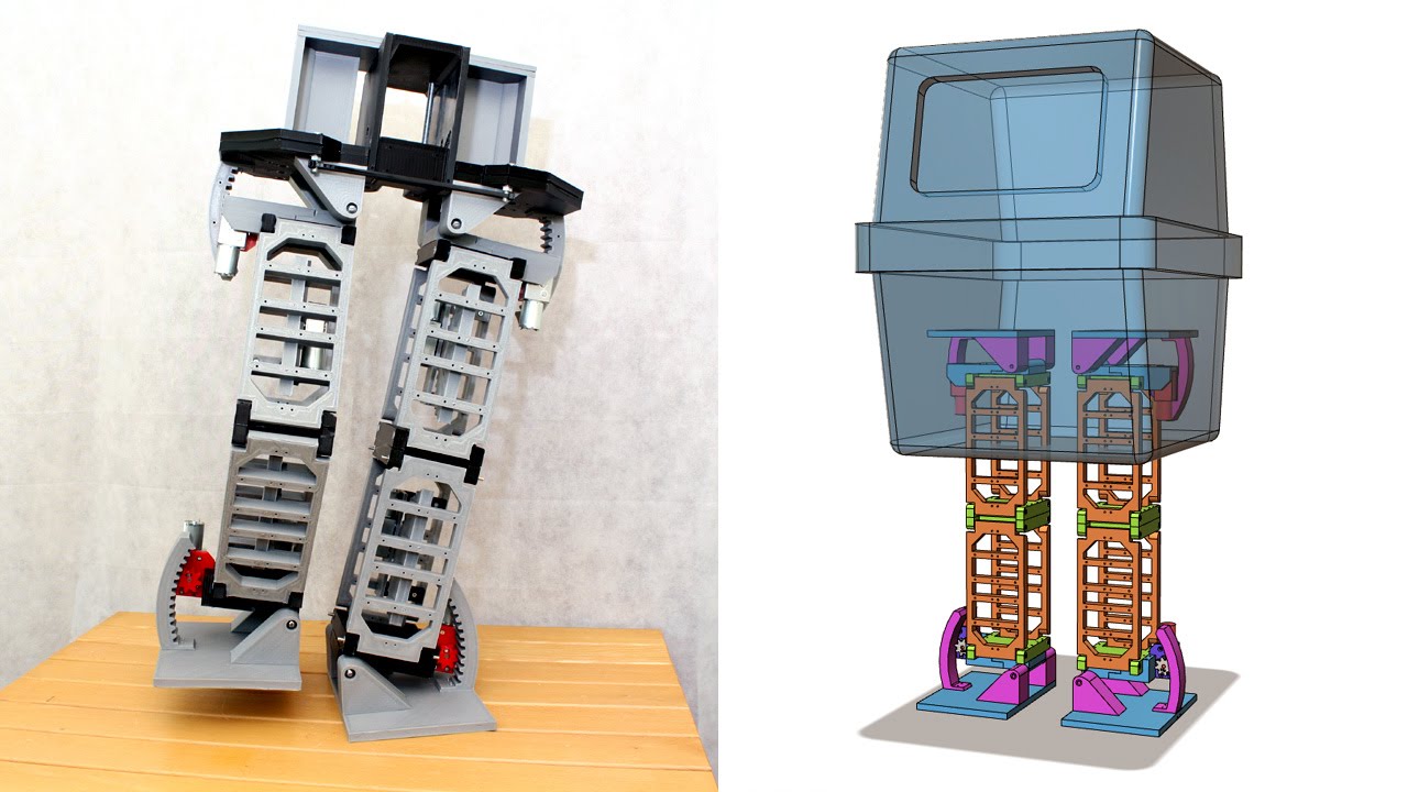 Star Wars GNK Power Droid #4 | Hip & Ankle Assembly | James Bruton ...