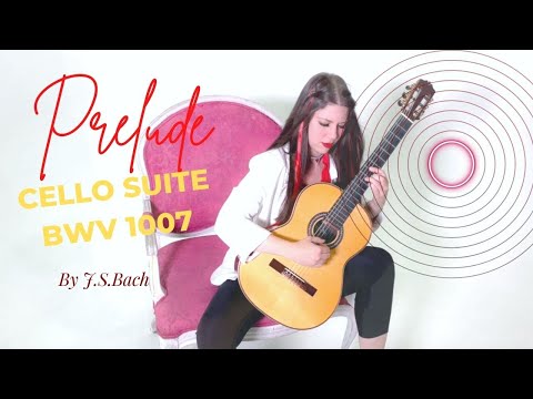 Laura Mazon Franqui Plays Bach – Cello Suite No. 1 Prelude (Classical Guitar, D Major)