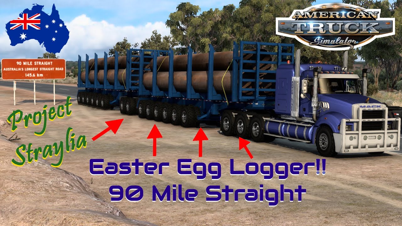 ATS: Project STRAYLIA Special Trailer?? 90 Mile Straight w 100T & too ...