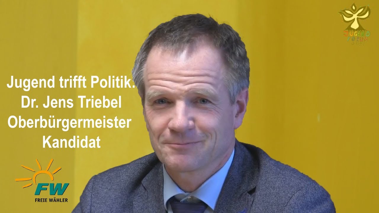 Dr. Jens Triebel (parteilos) || #OBWahlSuhl #Murmeltier - YouTube
