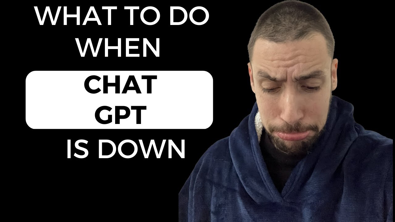 What to do when chat gpt is not working - YouTube