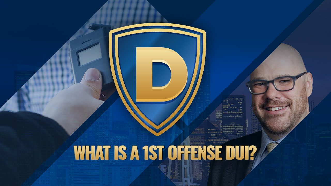 What Is A First Offense DUI? | DUI Attorney Q&A - 1-800-DUI-HERO - YouTube