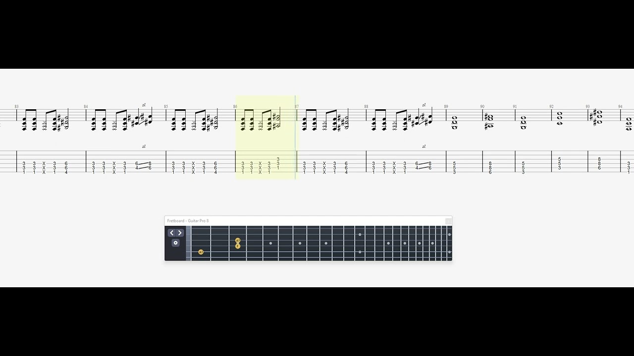 Megadeth Crush 'EM GUITAR 1 TAB - YouTube