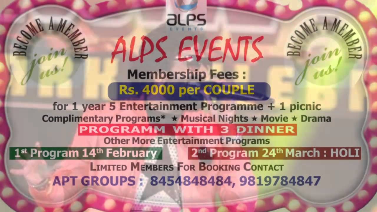 Alps events showreel - YouTube
