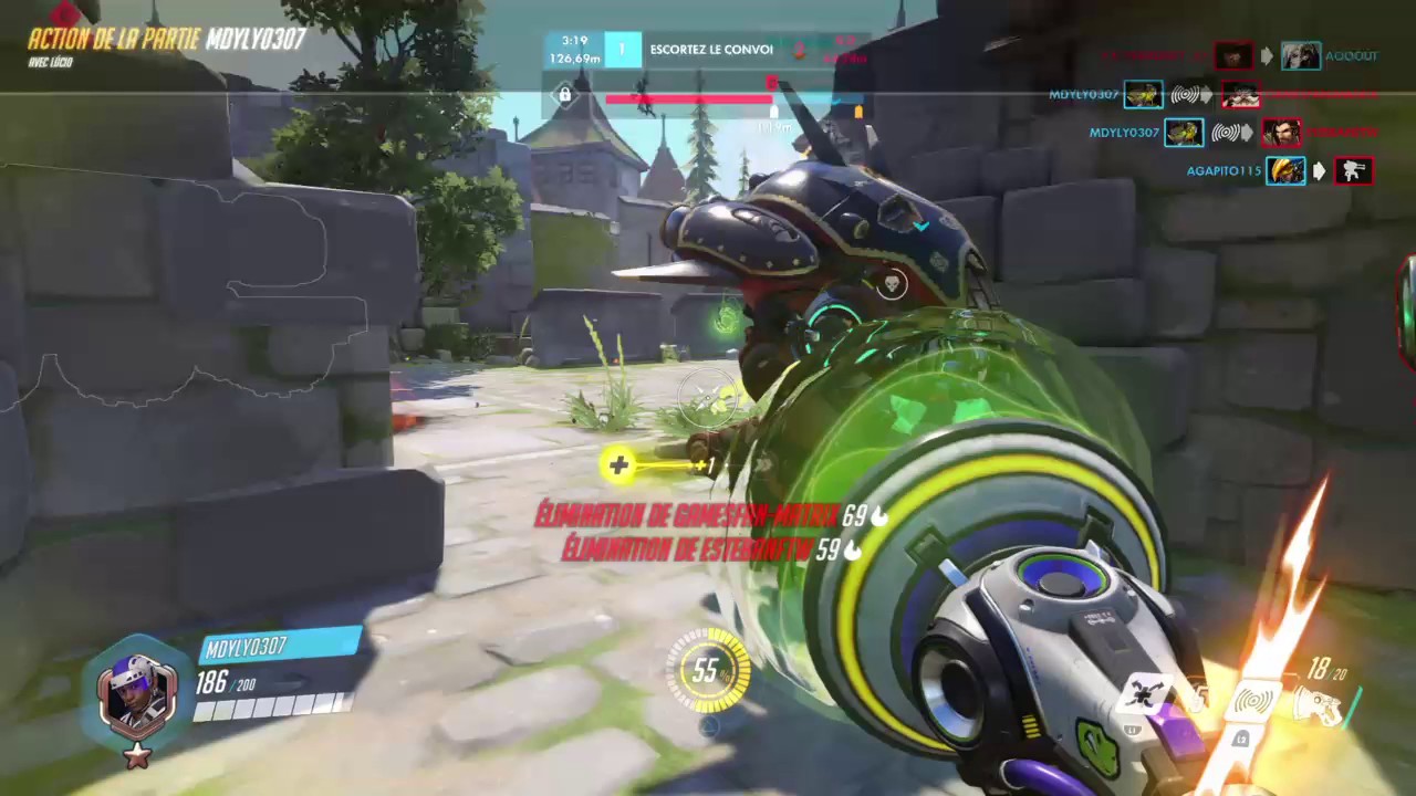 Overwatch lucio potg - YouTube