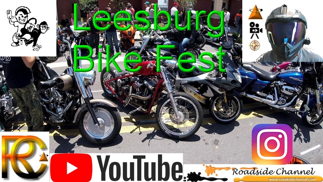 Leesburg Bike Fest Day 2 April 28th, 2018 Part Two - YouTube