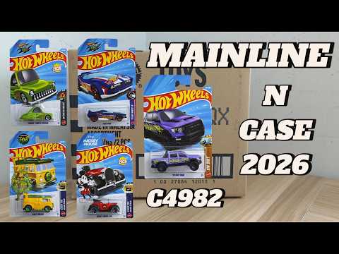 Hot Wheels 2026 N Case Long Card Unboxing | Every New Release!