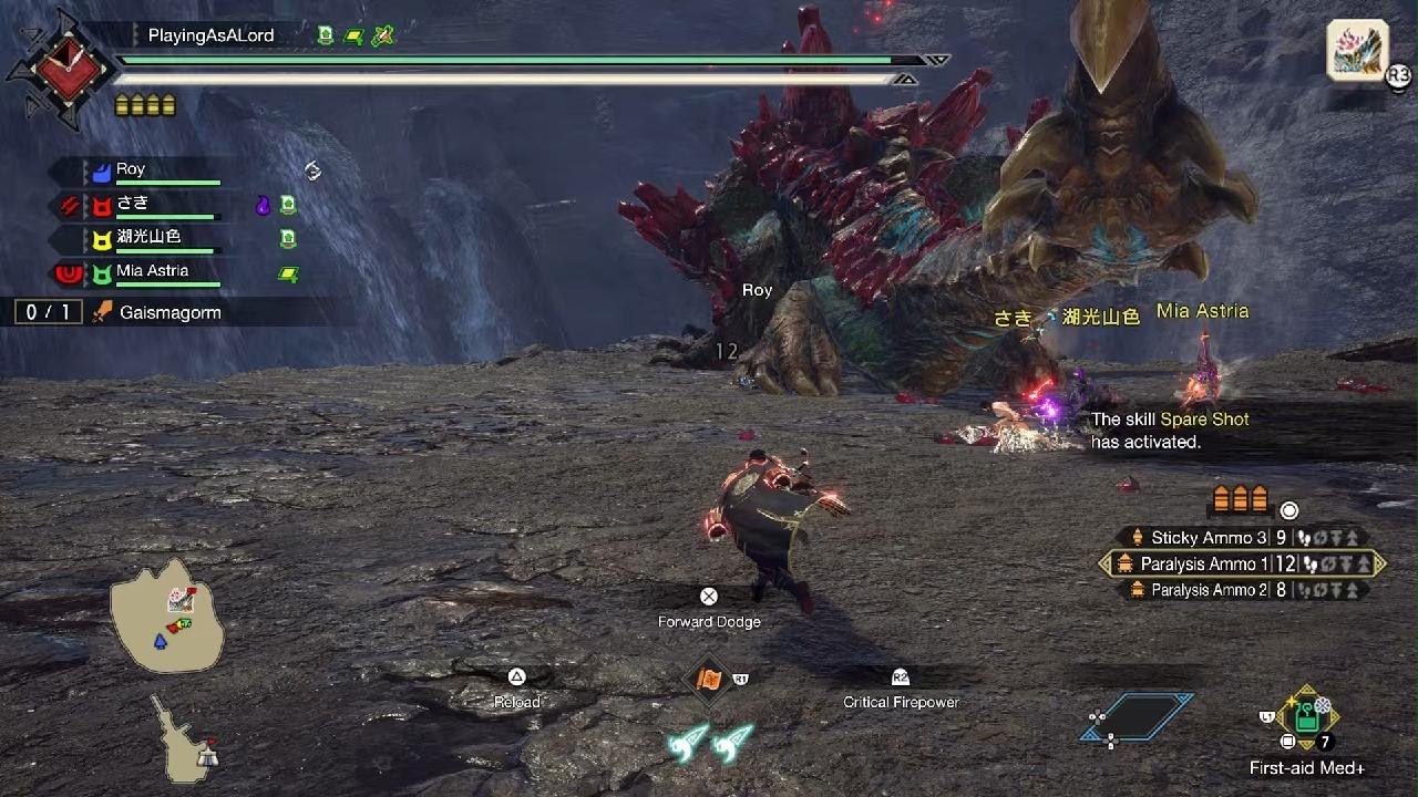 Monster Hunter Rise - Gaismagorm (Lightbow gun) - YouTube