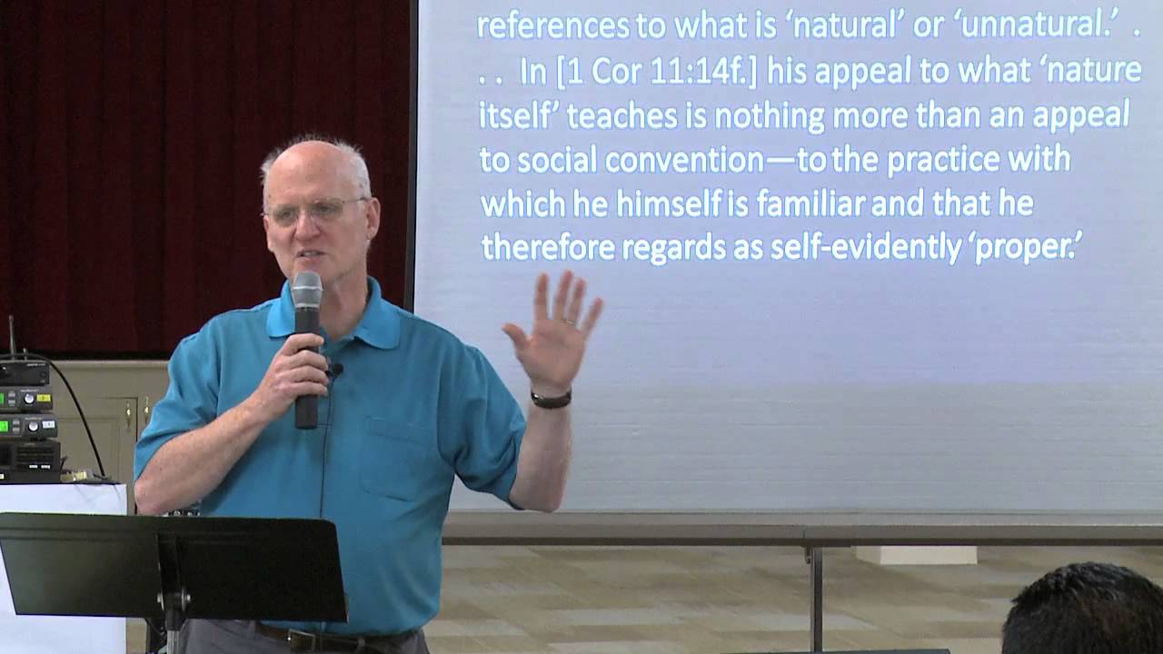 Dr. James Brownson -- Romans 1:24-27 (part 2) - YouTube