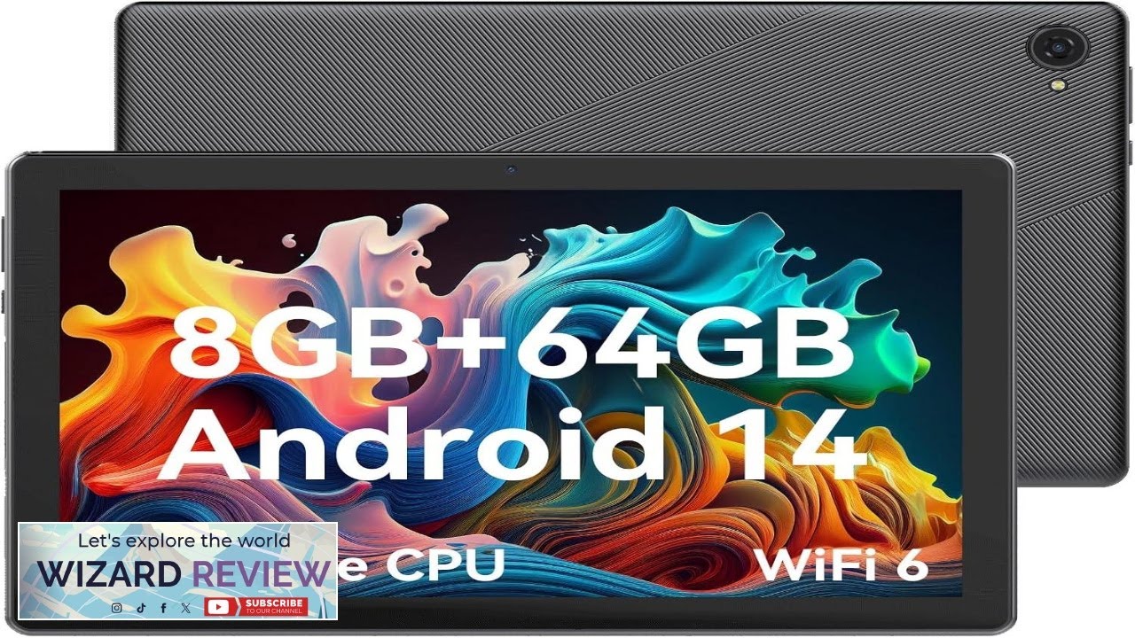 Latest 2024 Android Tablet 10.1 inch Tablets with 1280 * 800 IPS Review ...