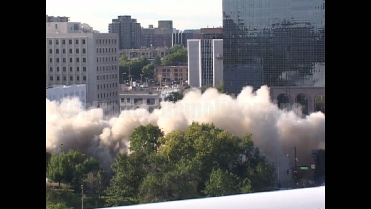 Colorado Judicial Center Implosion - Controlled Demolition, Inc. - YouTube