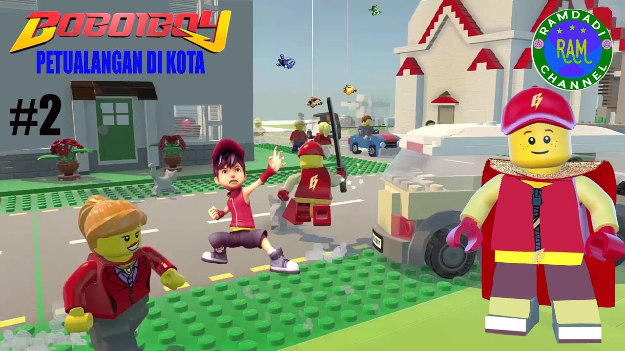 BOBOIBOY LEGO #2 !!! PETUALANGAN DI KOTA - YouTube