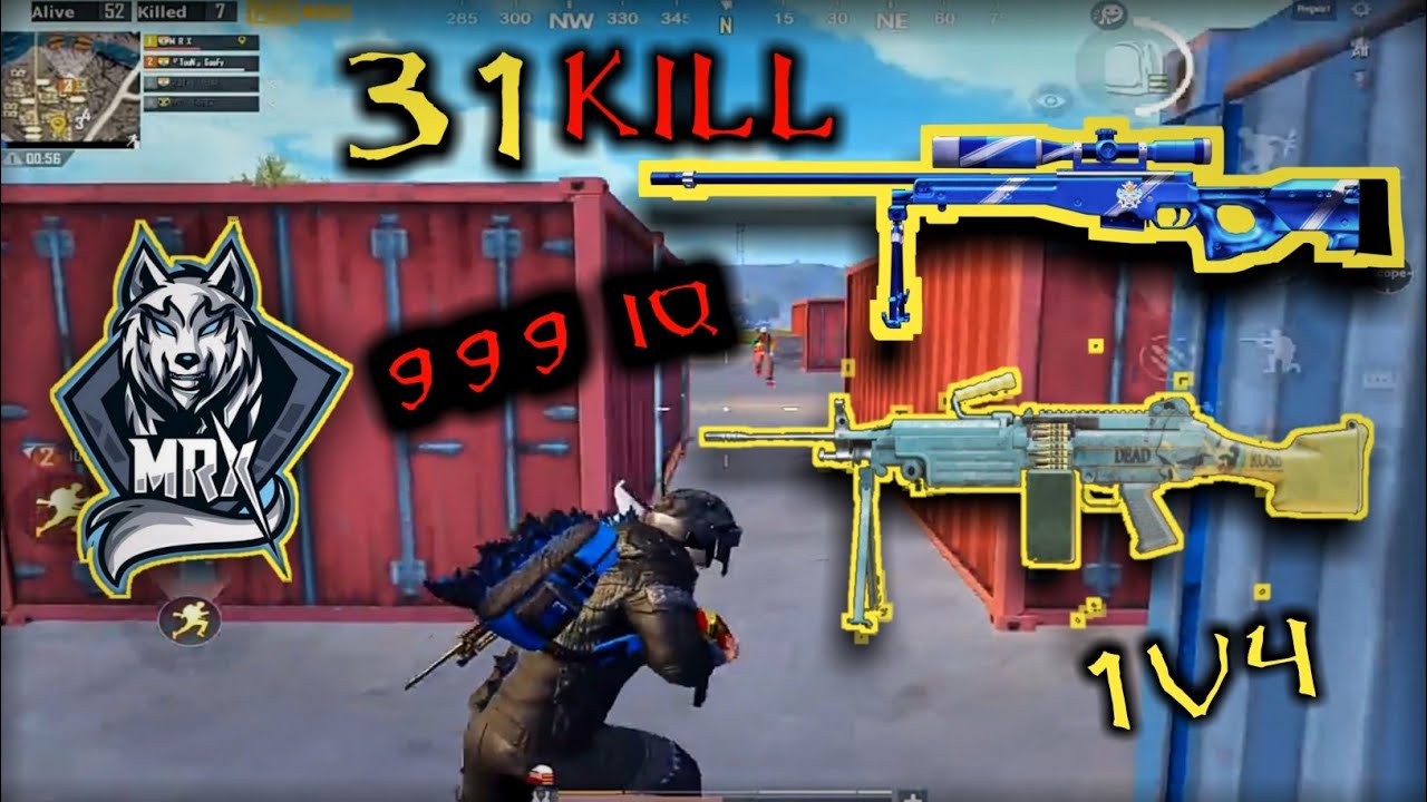 PUBG# 31 KILL'S MRX खतरनाक Player सबका बाप हैं ये ! - YouTube