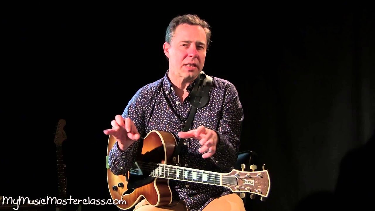 Larry Koonse - Blues Guitar Comping Lesson - YouTube