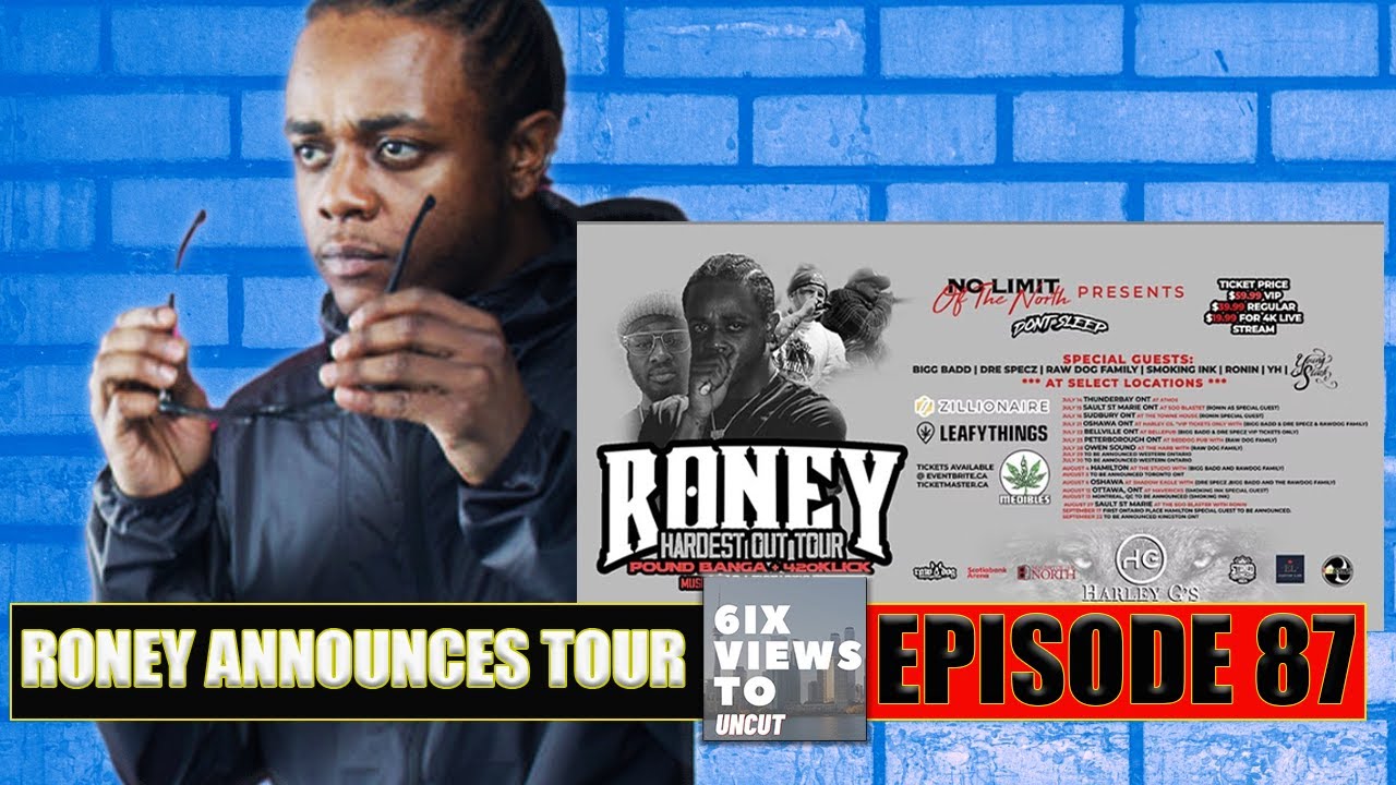 Roney Announces His New Tour | Why Was Roney Left Off Rolling Loud ...