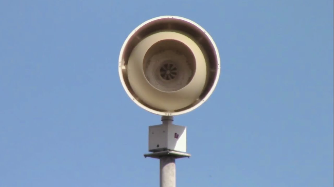 Federal Signal 508 Siren Test, Texas City, TX - YouTube