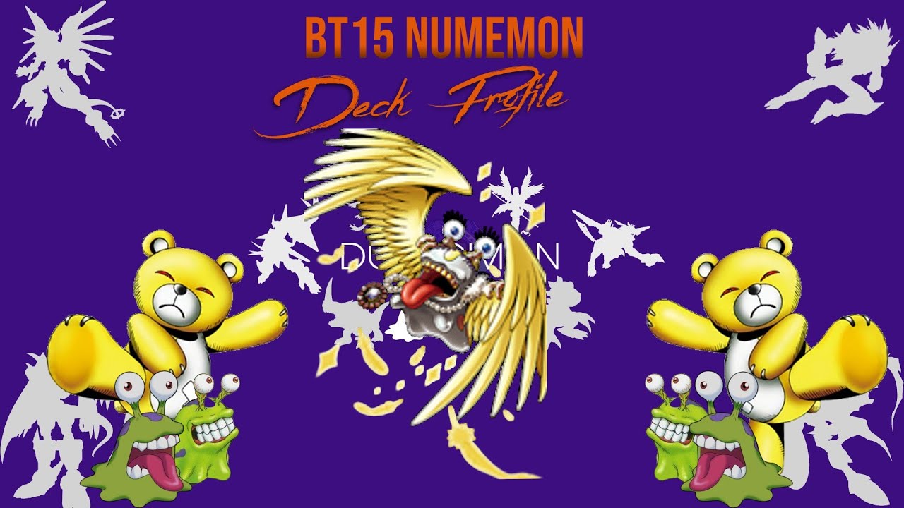 Digimon TCG BT15 Numemon Deck Profile - YouTube