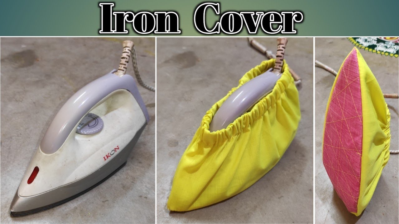 ইস্ত্রির কভার তৈরি|DIY Iron Cover From Old Clothes|Easy Iron Cover ...