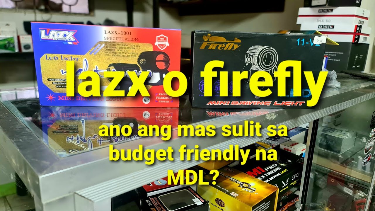 LAZX or FIREFLY, Ano ang mas sulit sa budget friendly na MDL (mini ...