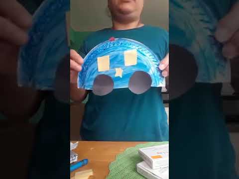 May 28- Paper plate police car - YouTube