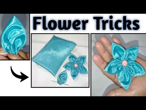 Flower Tricks 🌟#howtomakeflowers - YouTube