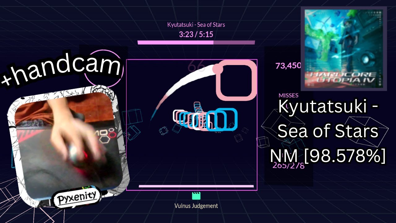 (Rhythia) Kyutatsuki - Sea of Stars NM [99.112%] NP HL - YouTube