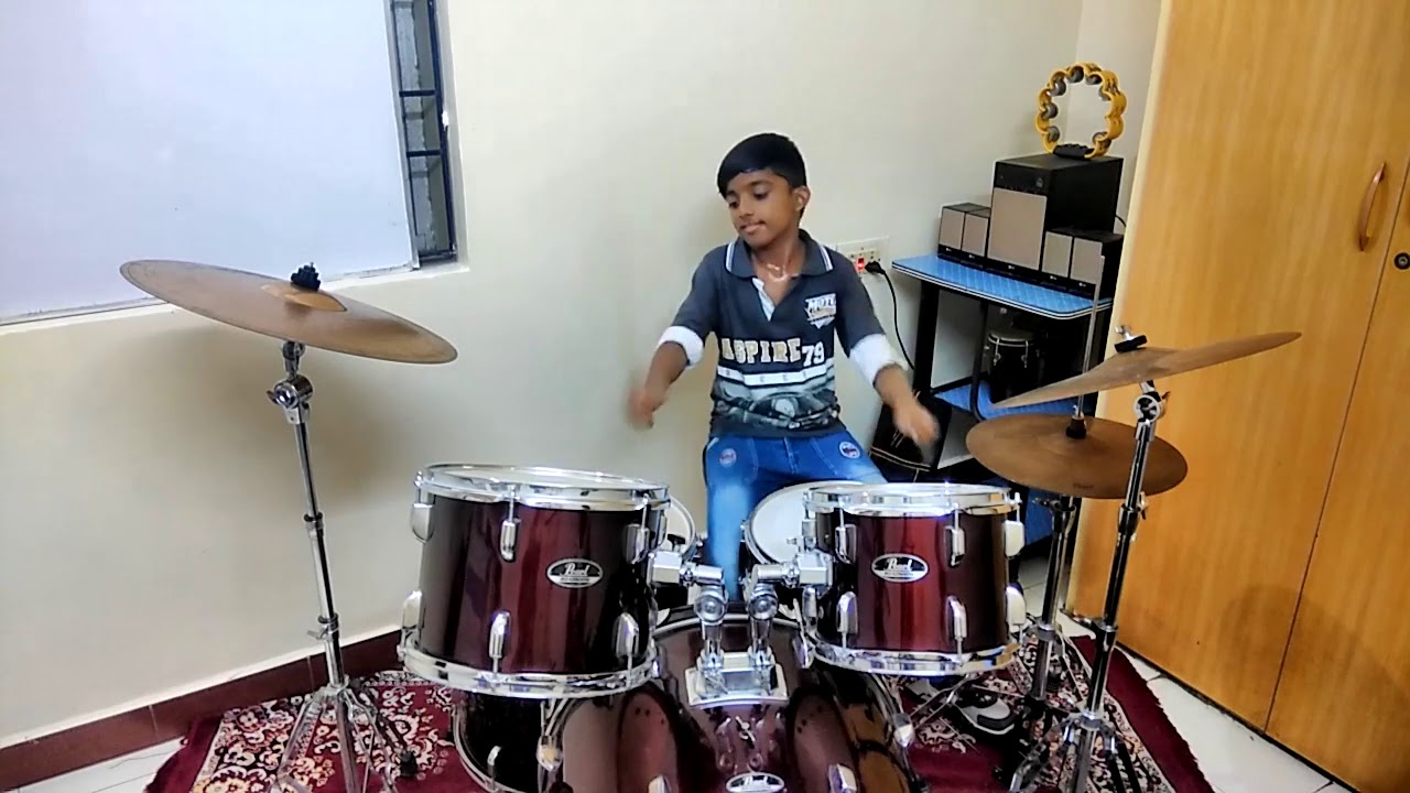 Thalapathy Vijay - Kutty Story Song | Drum Cover by Travis Jasper ...