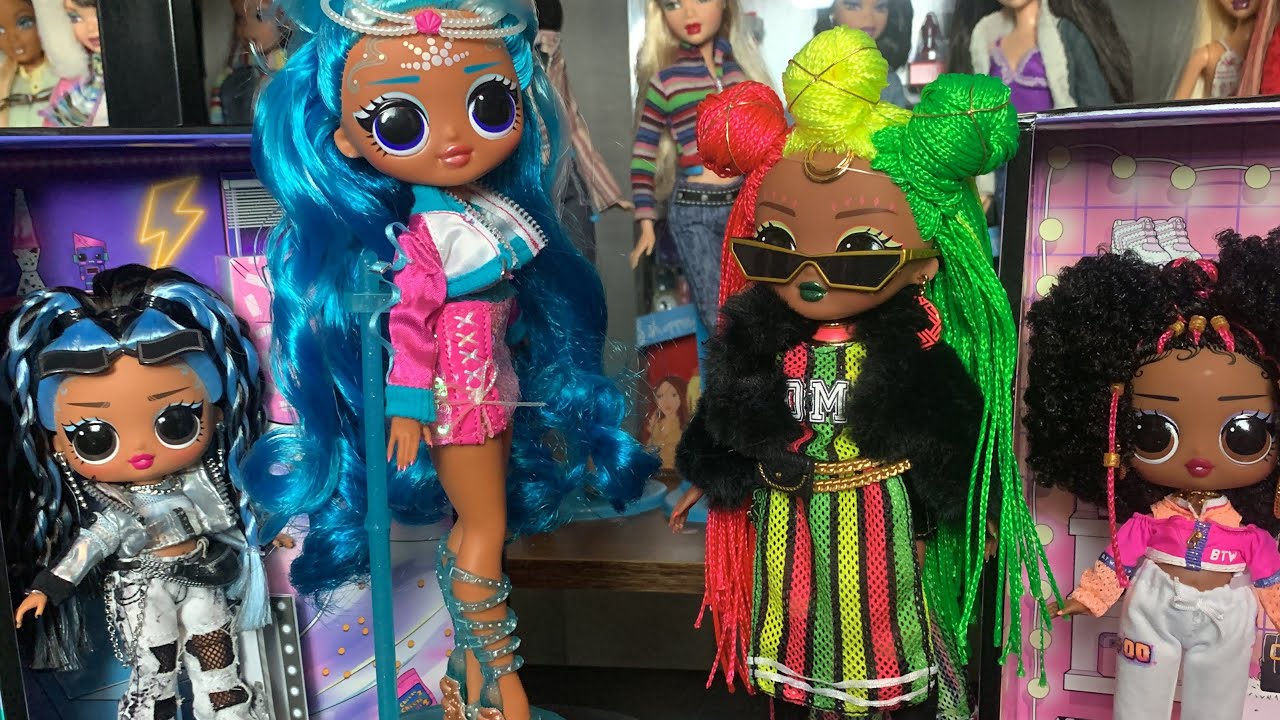 LOL Surprise OMG & Tweens doll unboxing! Queens Sways & Splash Beauty ...