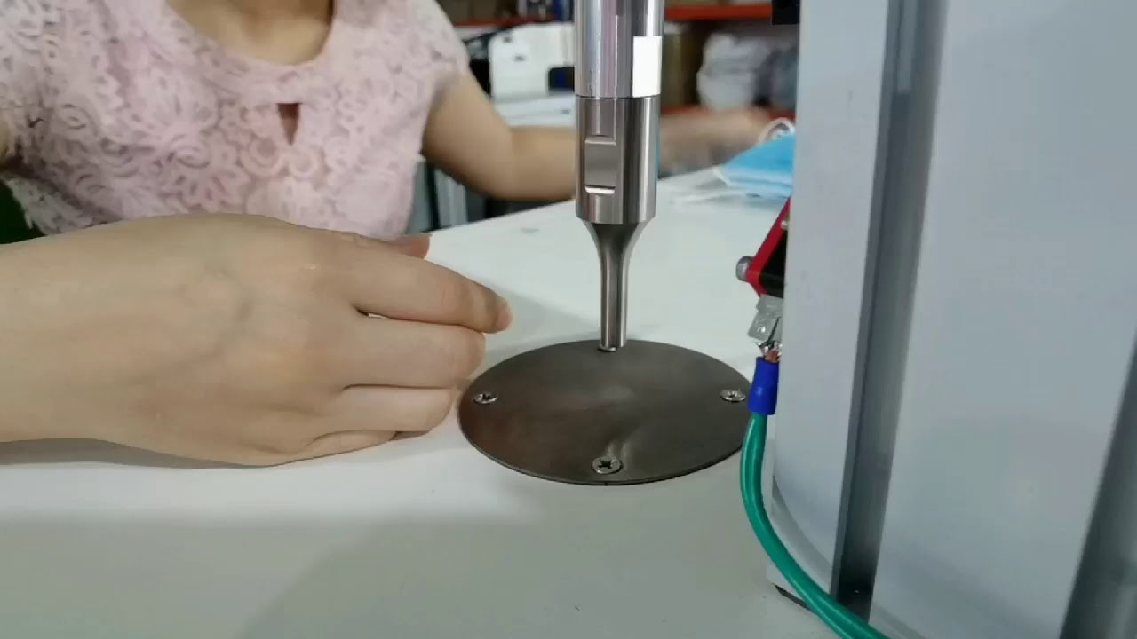 Manual Ear Loop Welding Machine (Single Welding Spot) - YouTube