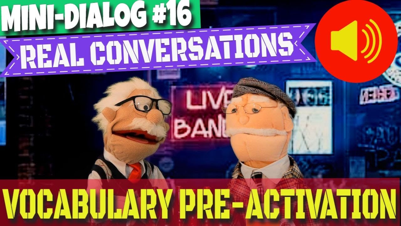 MINI-DIALOG #16 - PRE-VOCABULARY ACTIVATION: LISTENING COMPREHENSION ...