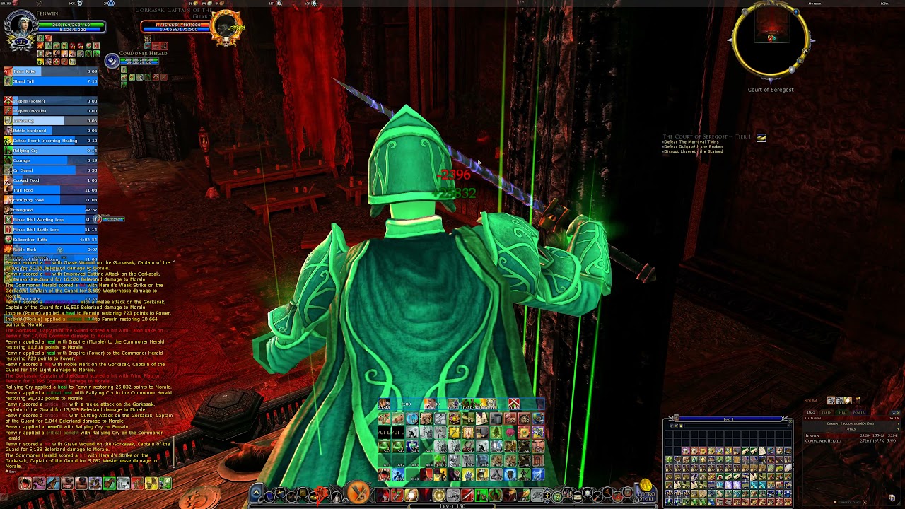 Lotro - Soloing for traceries - The Court of Seregost 3-man instance ...