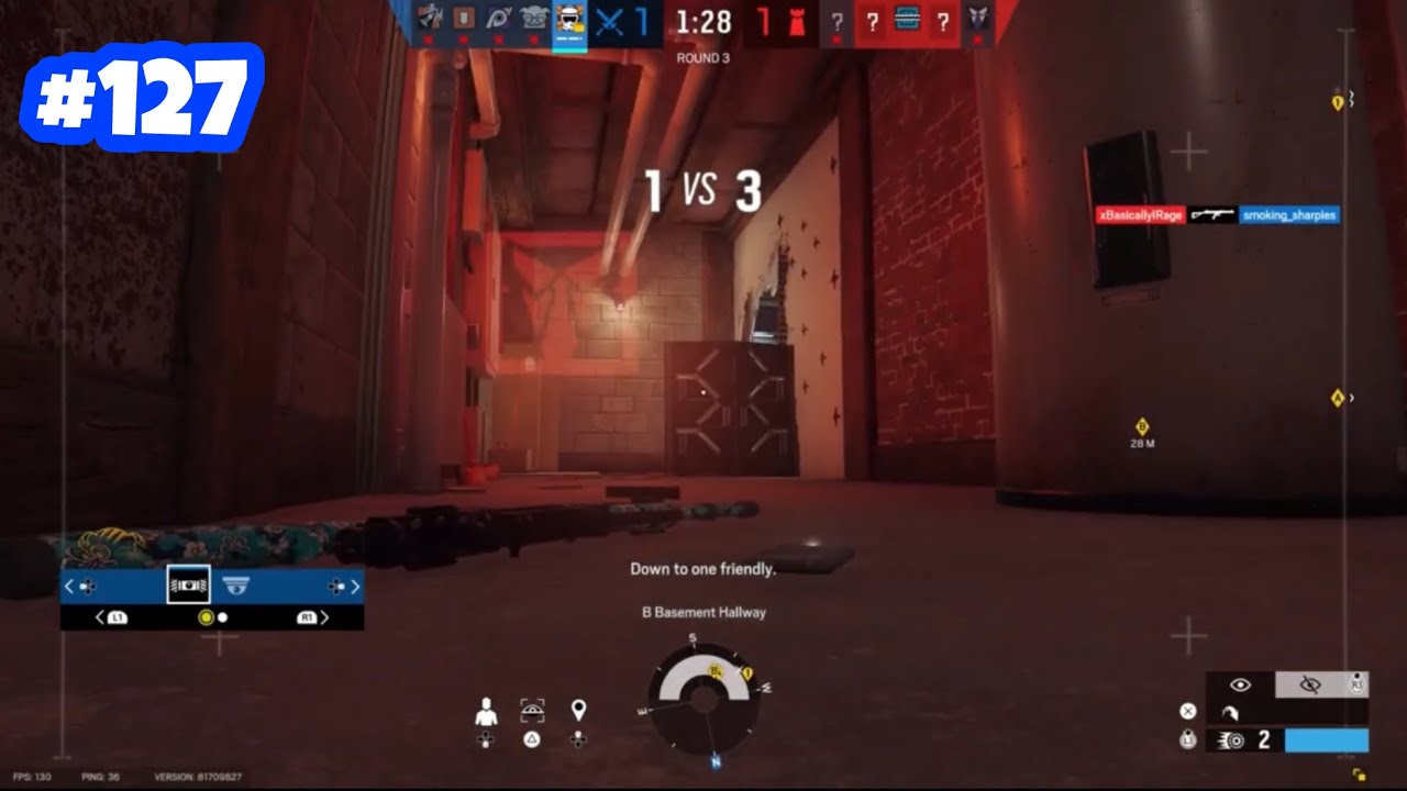 Rainbow Six Siege Ranked Matches #127 - YouTube