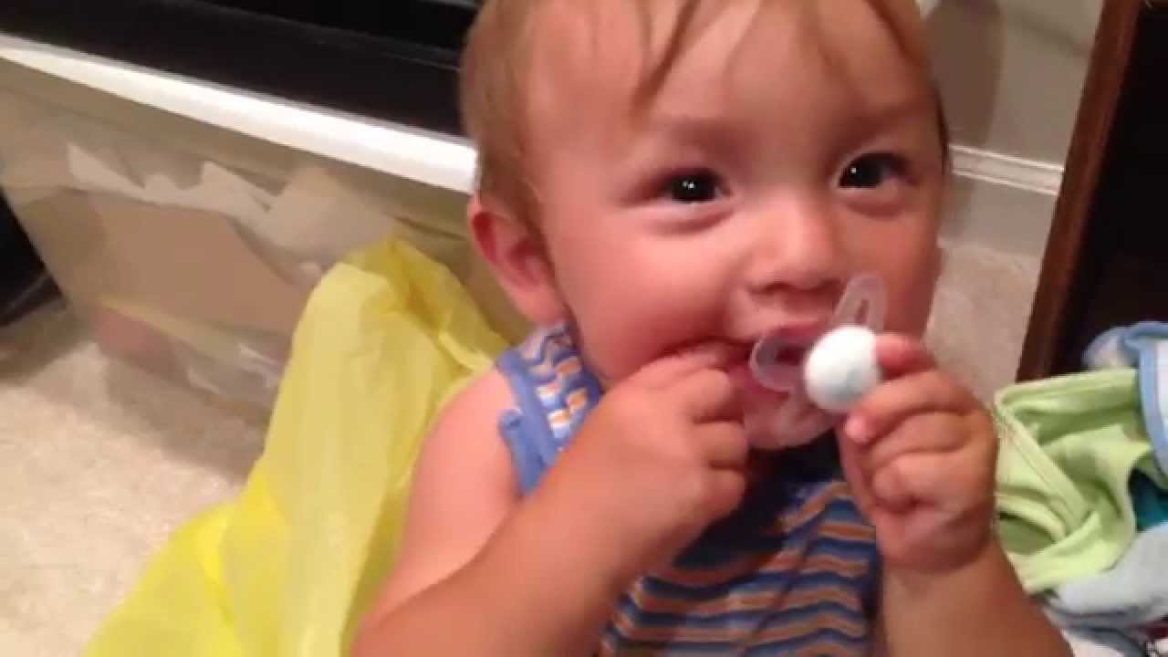 FINDING A PACIFIER - YouTube